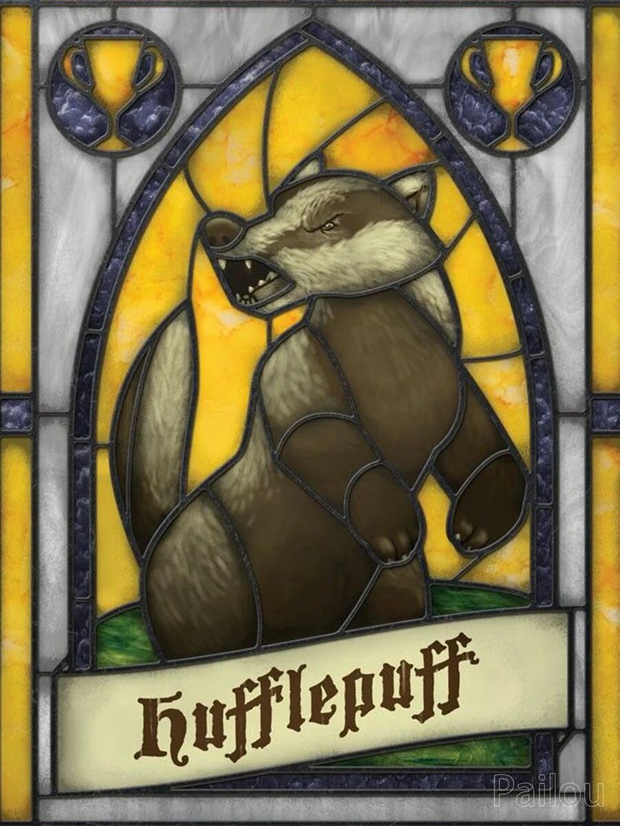 Алмазная картина "Гарри Поттер Фэнтези" алмазная огранка 40х50 см,40X50CM, белый