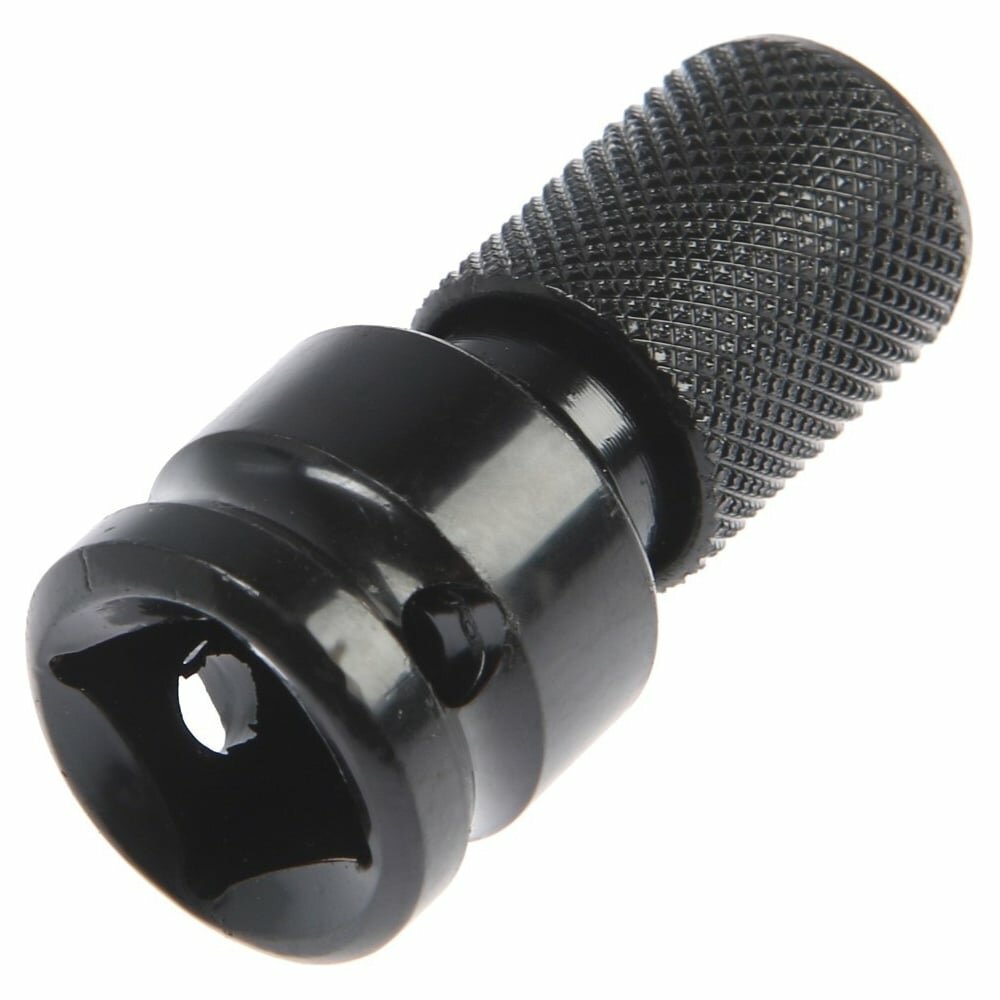 Адаптер для бит с квадратом 1/2" на шестигранник 1/4" тундра 7443390