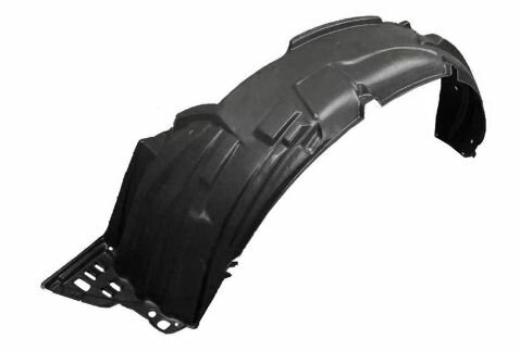Подкрылок AKRADO, для HONDA CIVIC, передний, левый, чёрный, полимерный, 1 шт