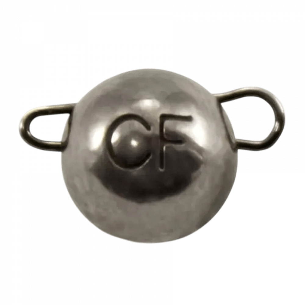 Вольфрамовая чебурашка серебро - вес 5 гр, в упаковке 2 шт.