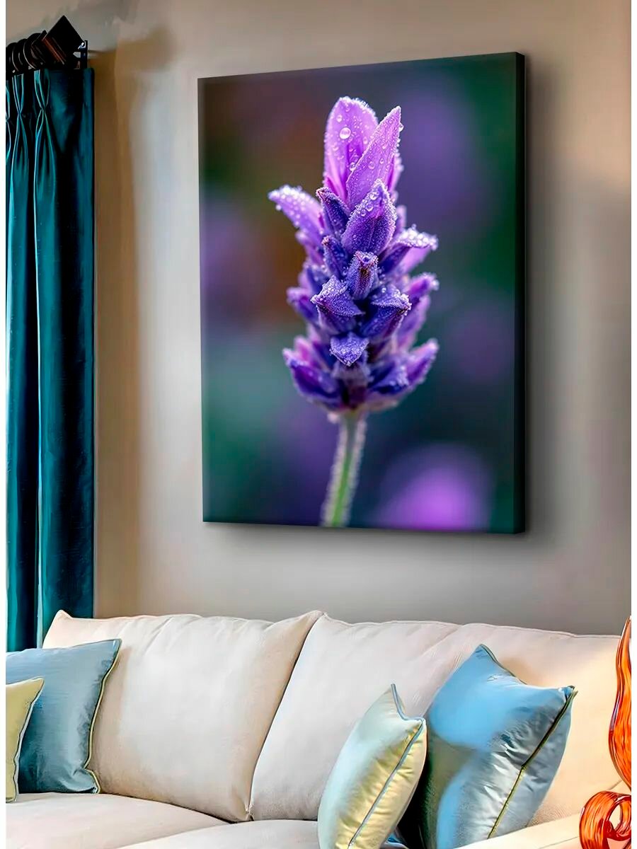 Картина "Лаванда", для интерьера 30х40см 1шт.