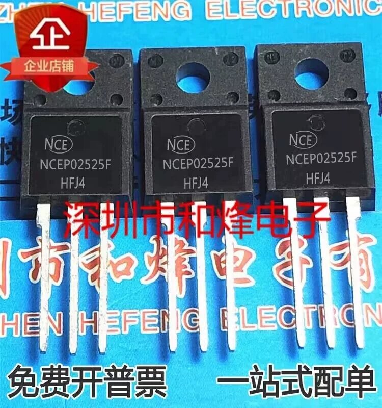 10шт./лот NCEP02525F TO-220F MOS 250V 25A