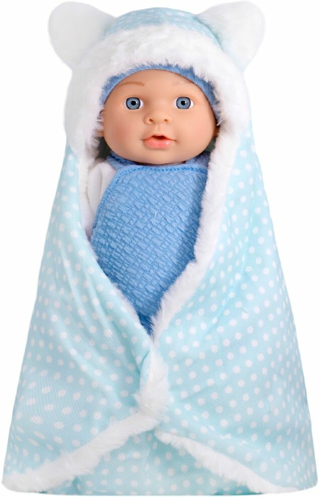 Кукла-пупс в конверте, высота 30 см, игрушечный младенец с одеждой для сюжетно-ролевых игр, пластиковый пупсик, в пакете