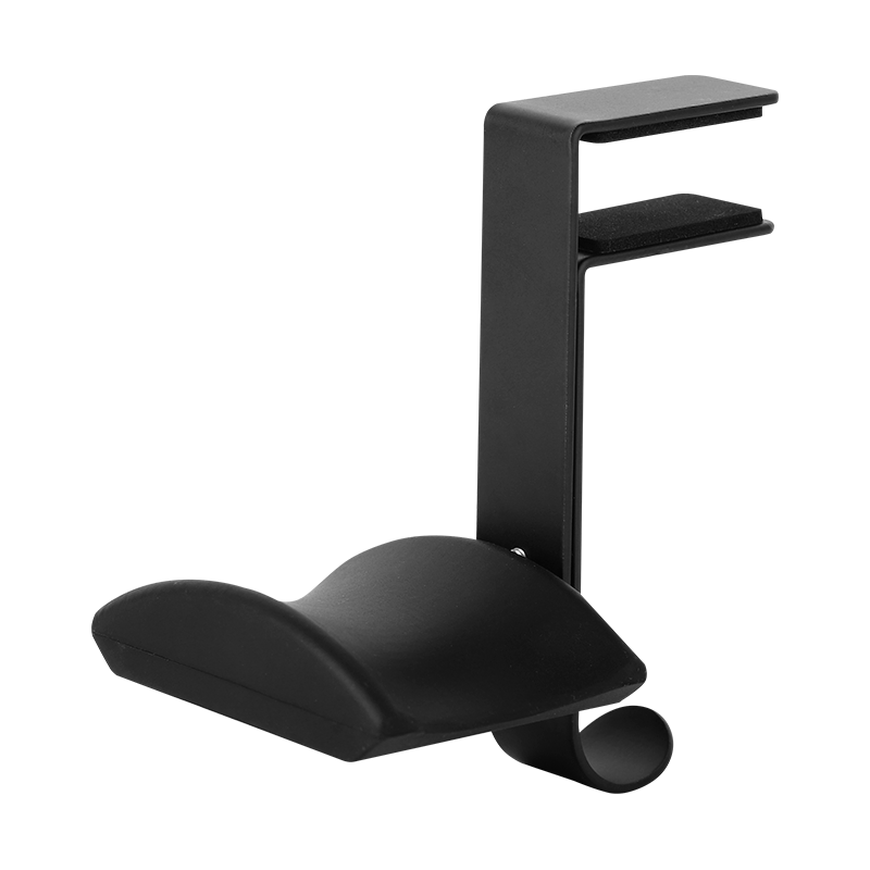 Металлическая креативная подставка для двух наушников для интернет-кафе, подставка для наушников с креплением к