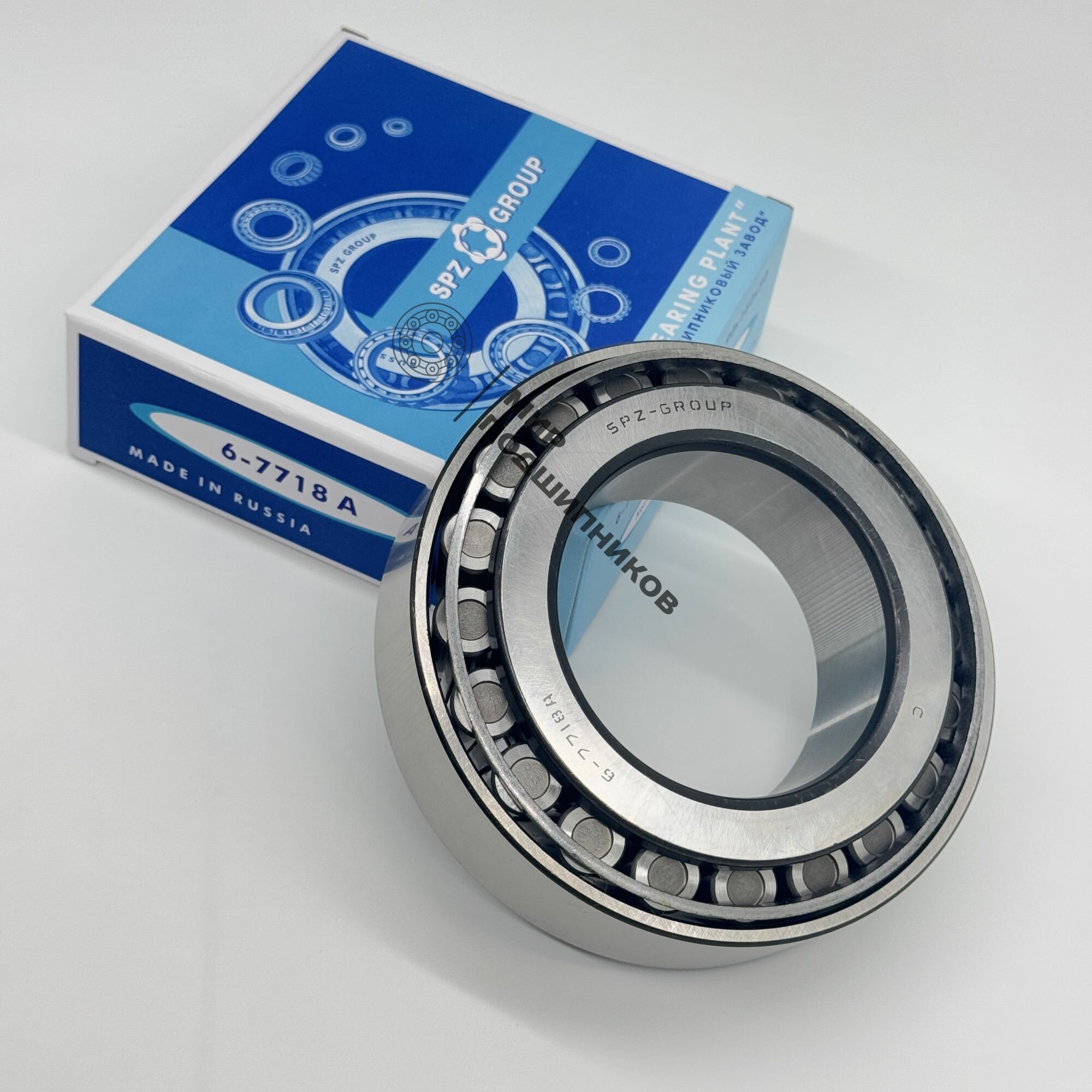 Подшипник 6-7718АSPZ (32318) 90х160х49.5 ступицы МАЗ (прицепов, полуприцепов), КРАЗ-250, 6505 наружный