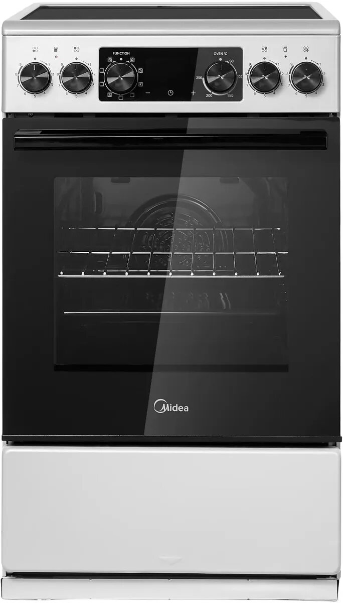 MFO-D4E20T9E(SL) / Электрическая плита Midea MFO-D4E20T9E(SL), стеклокерамика, электрическая, без