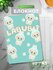 Блокнот деревянный Wood-Book, а5, с принтом Labubu Лабубу