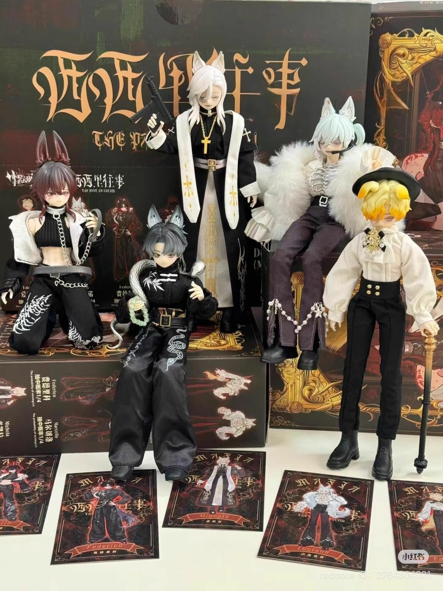 Фигурки-сюрприз TCC Heartbeat Moment Memories Of Sicily 1/8 Случайный человек blind boxes