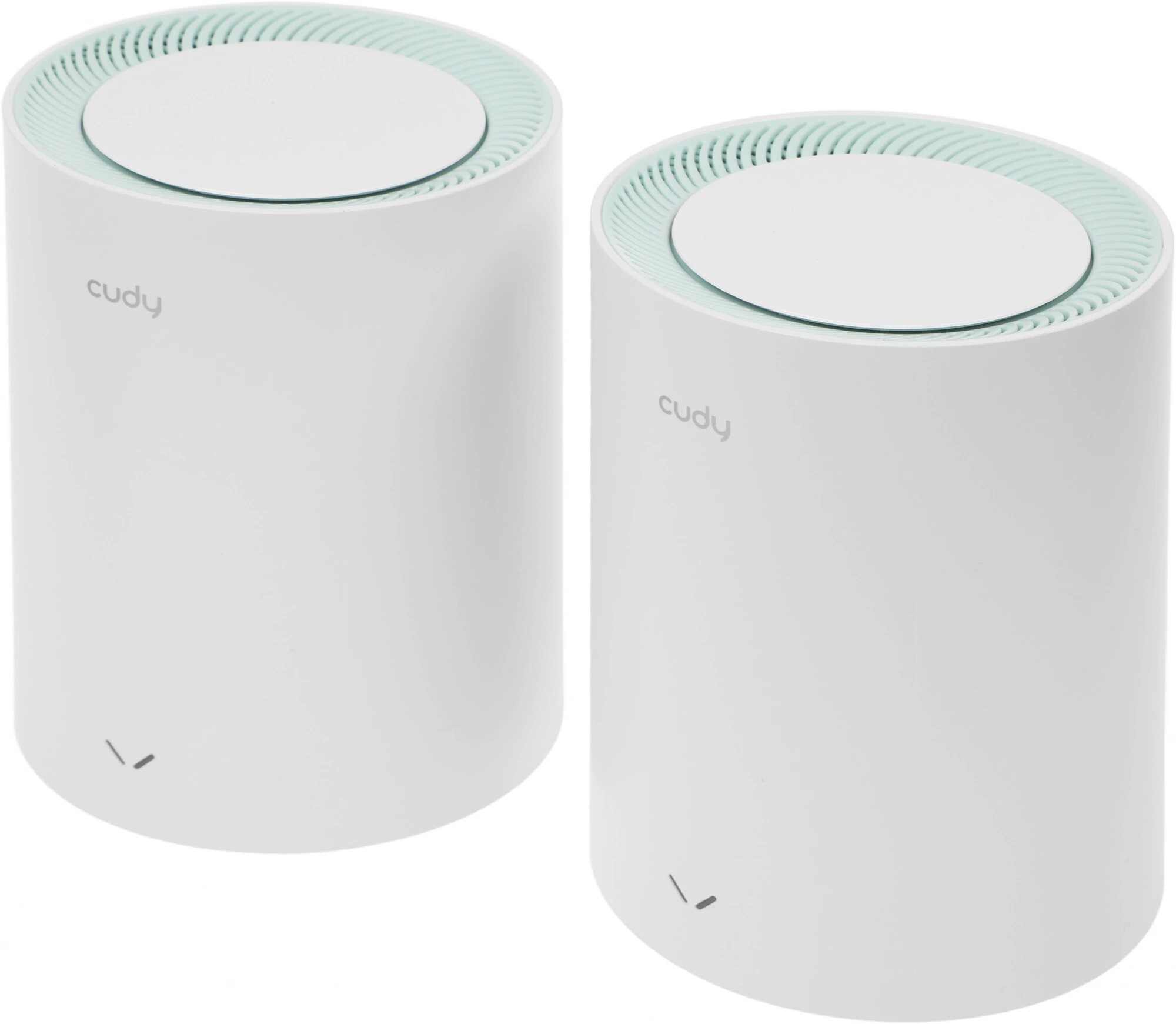 Бесшовный Mesh роутер Cudy M1300 (M1300(2-PACK)) AC1200 10/100/1000BASE-TX белый (упак:2шт)