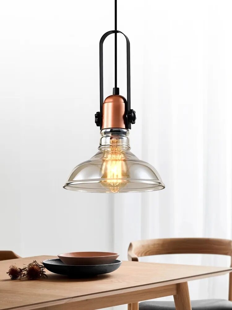 Светильник подвесной (подвес) Rivoli Leila 4093-201 1 х Е27 40 Вт дизайн потолочный