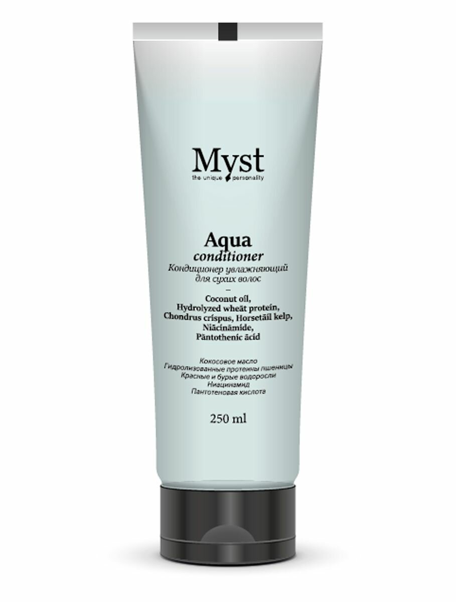 Myst Кондиционер увлажняющий для сухих волос , 250 мл .