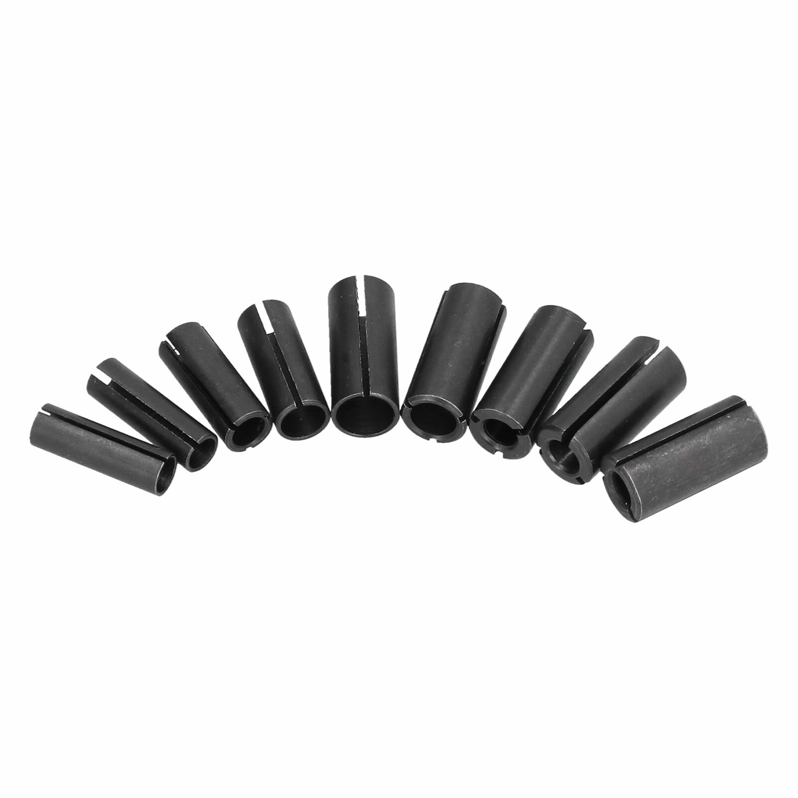 9 шт. цанговый адаптер для фрезерного станка, патрон из углеродистой стали, набор аксессуаров для конвертера для зажима