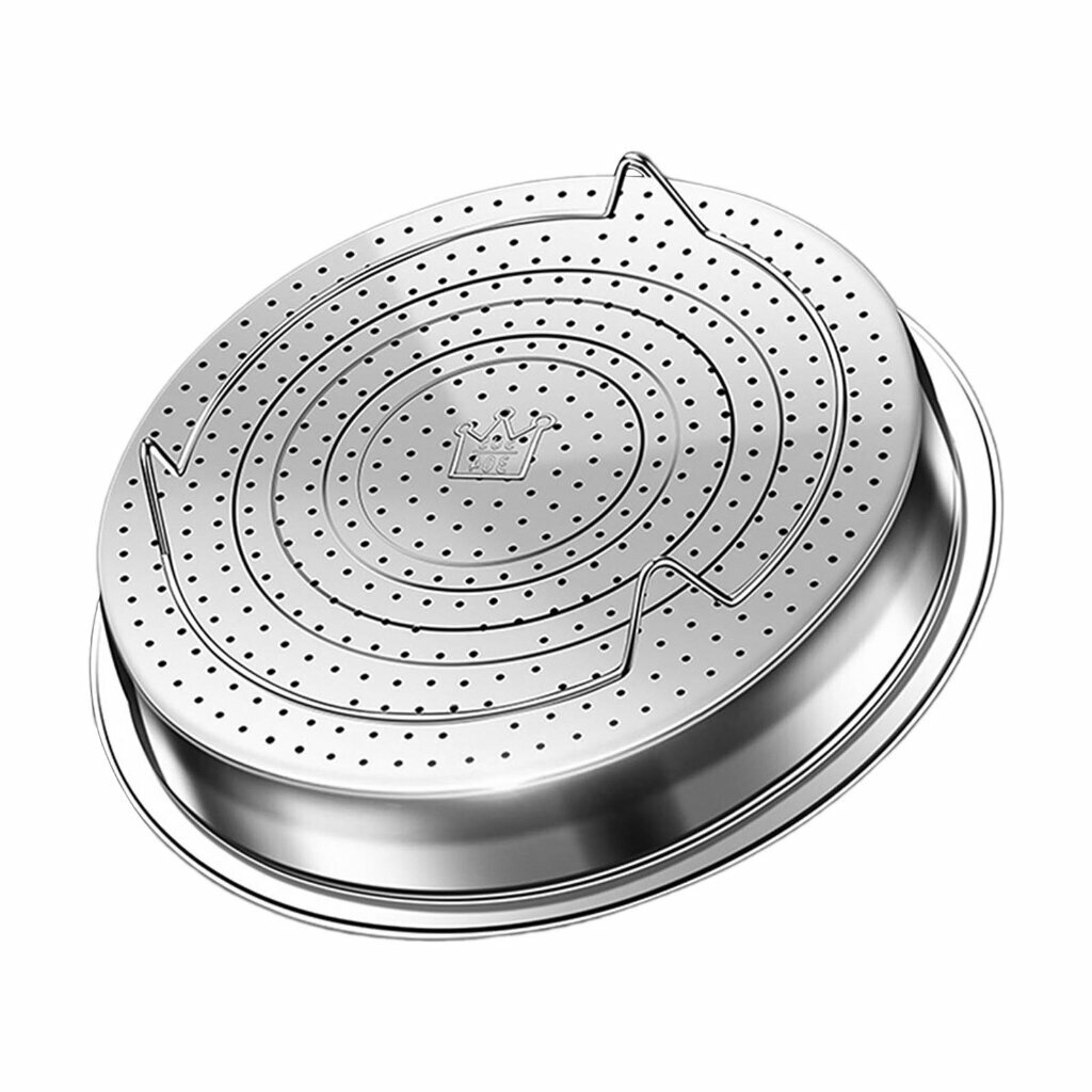 Корзина для пароварок из нержавеющей стали с ручкой, Корзина для пищевых продуктов, лоток для приготовления на пару