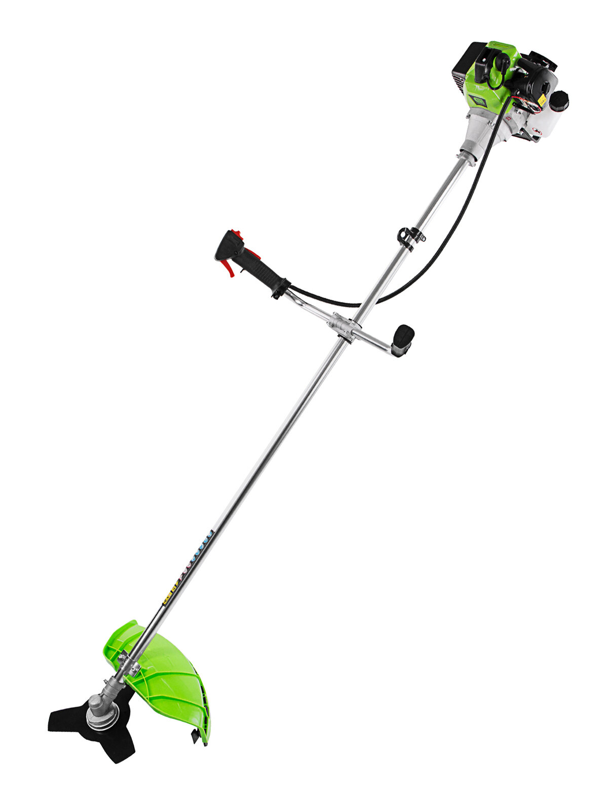 Триммер бензиновый Сибртех КС-1800Н 33 см3, неразъемная штанга, состоит из 2 частей 962515