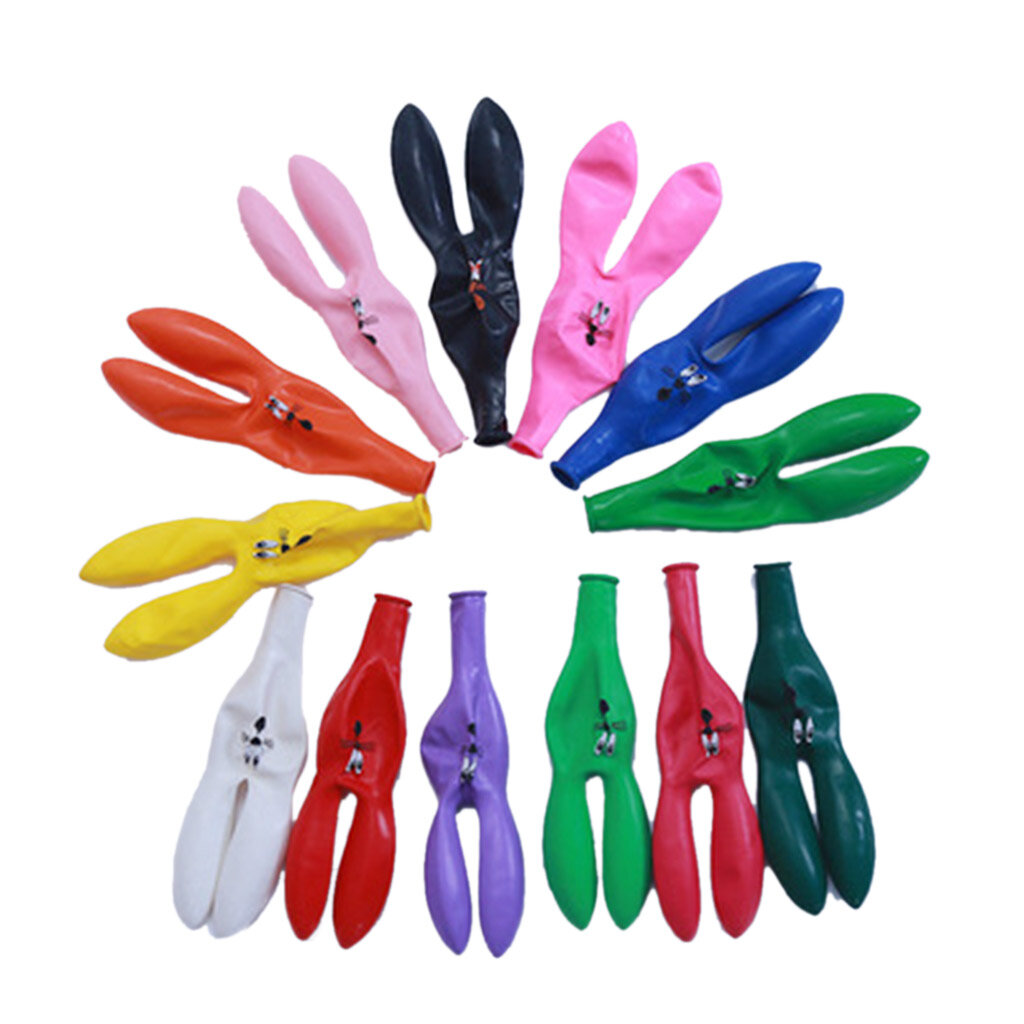 Милый Воздушный Шар С Кроликом, Легко Надуваемые Декоративные Воздушные Шары Для Вечеринки И Фестиваля