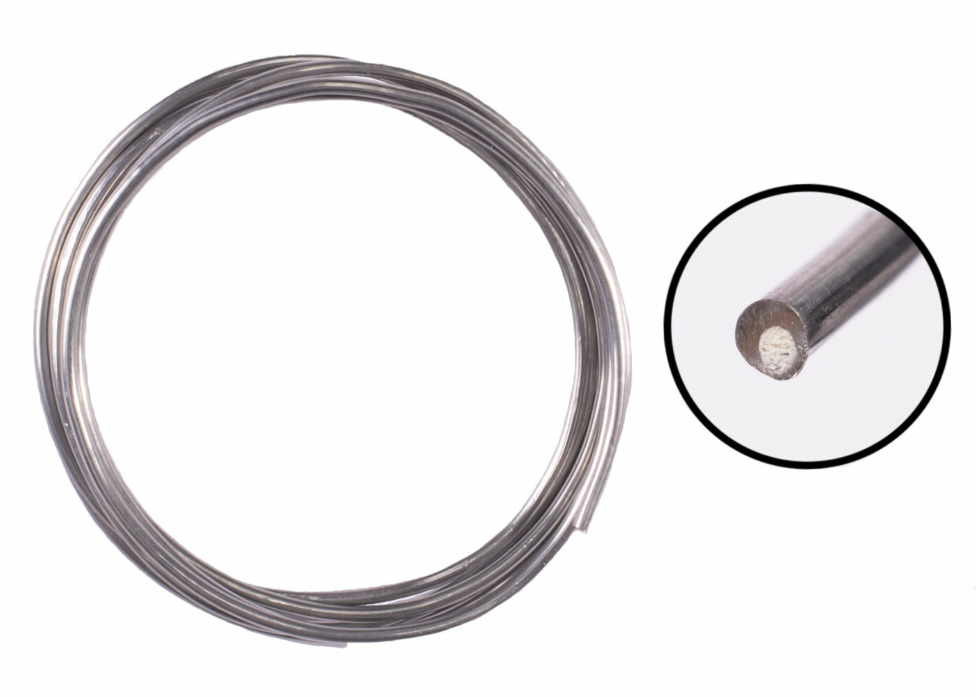 Припой ПОС 61 (Solins) с канифолью / 1.5 мм x 1 м / 14 грамм