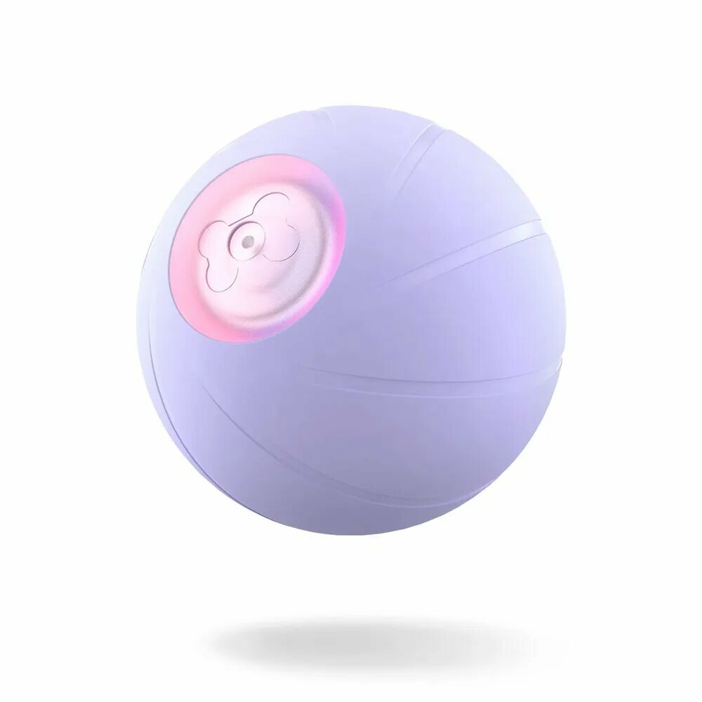 Игрушка для собак Cheerble интерактивная, каучуковая для дома и дачи/игрушечный мяч для щенков средних и крупных пород/электронное, умное устройство для домашних животных для зубов и десен с зарядкой