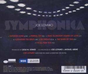 Диск Joe Lovano (geb. 1952) - Symphonica (1 CD) — фото 1