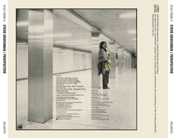 Диск Steve Grossman (1951-2020) - Perspective (1 CD) — фото 1