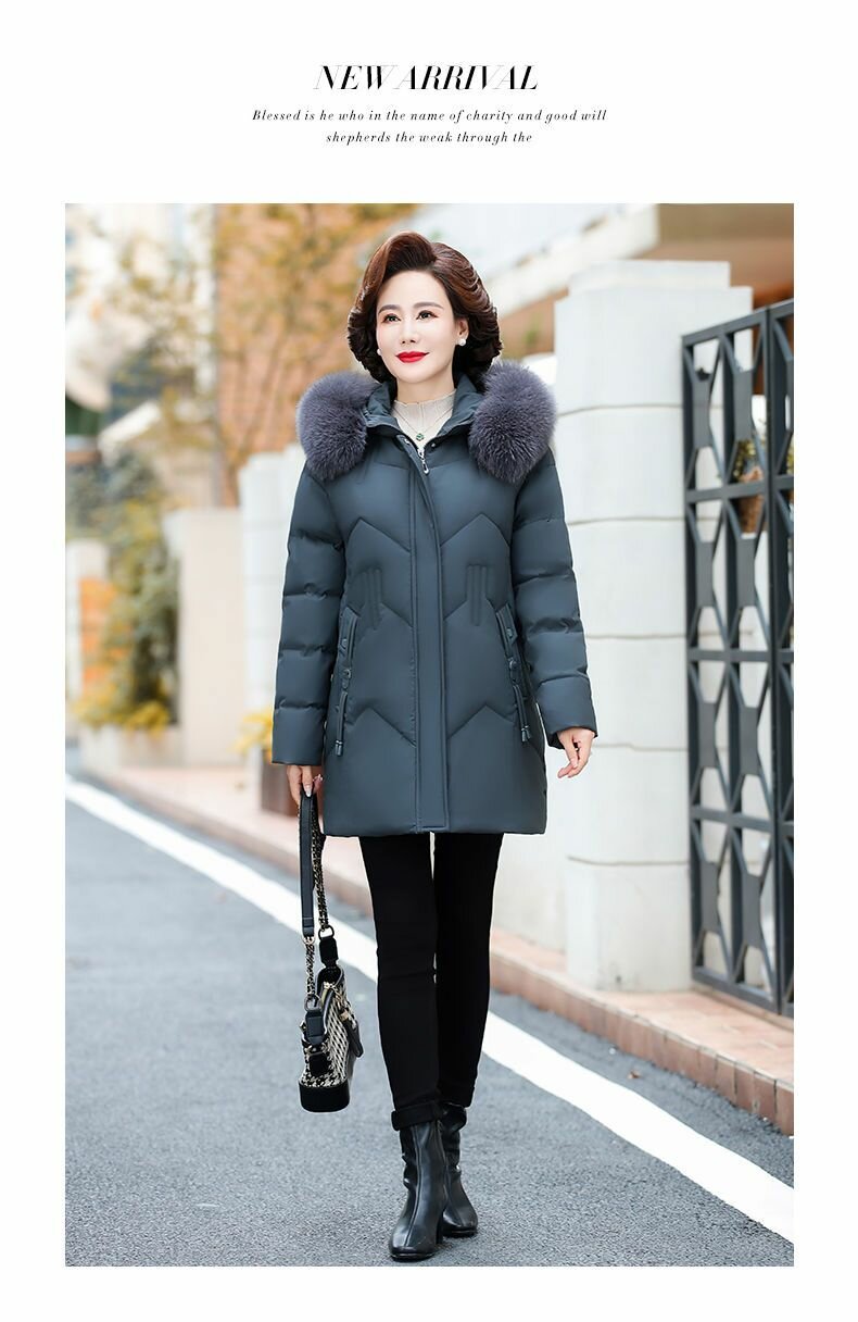 Парка  Базовая коллекция, размер 2XL/52-60kg, 10057 темно-зеленый — фото 1