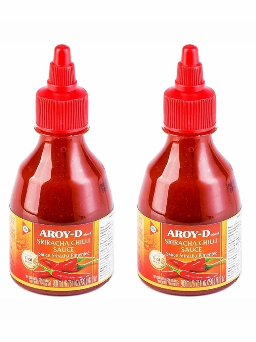 Соус AROY-D Шрирача Лайт, 2 шт по 230 г, набор