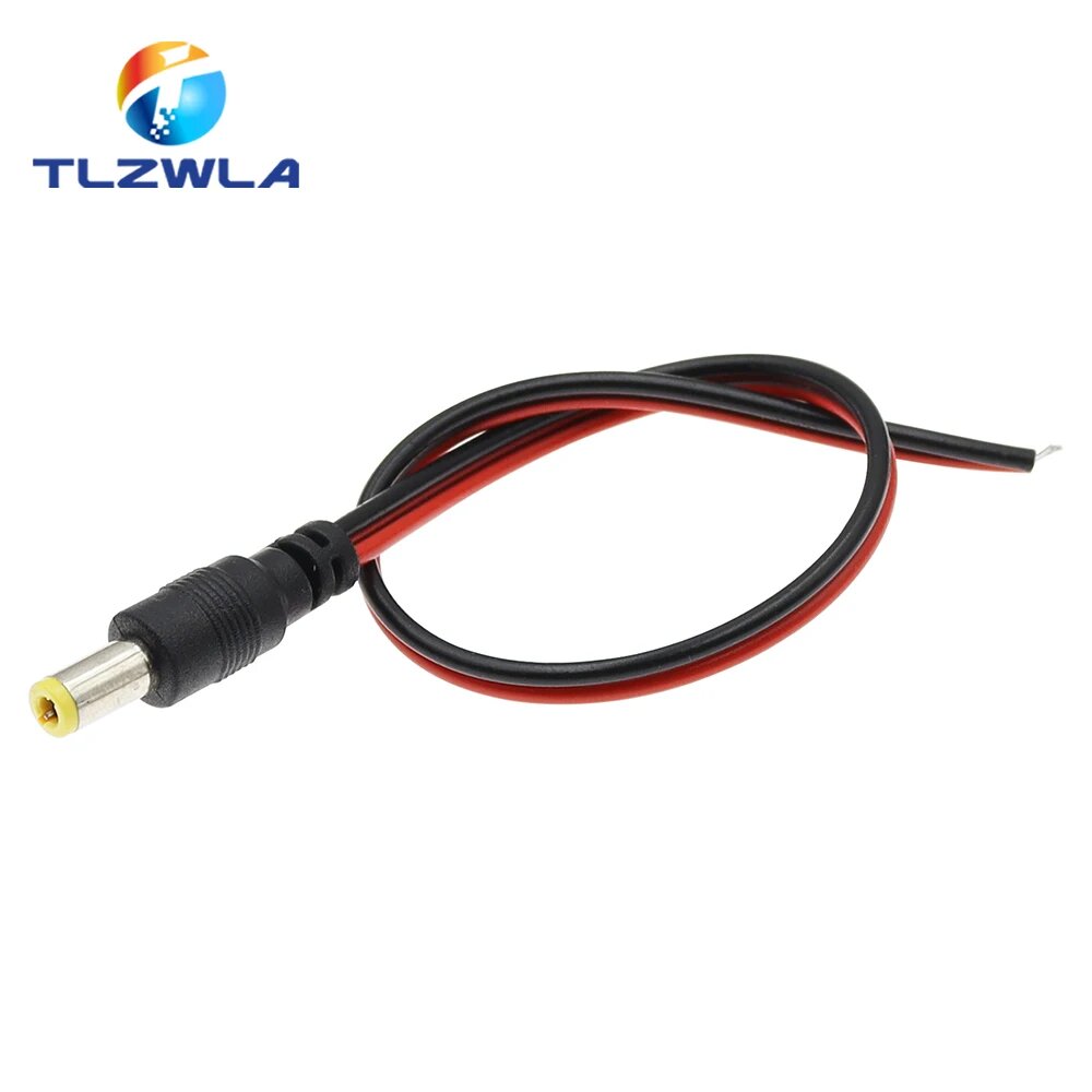 Кабель питания постоянного тока TLZWLA 12В 5 шт. 5PCS Male
