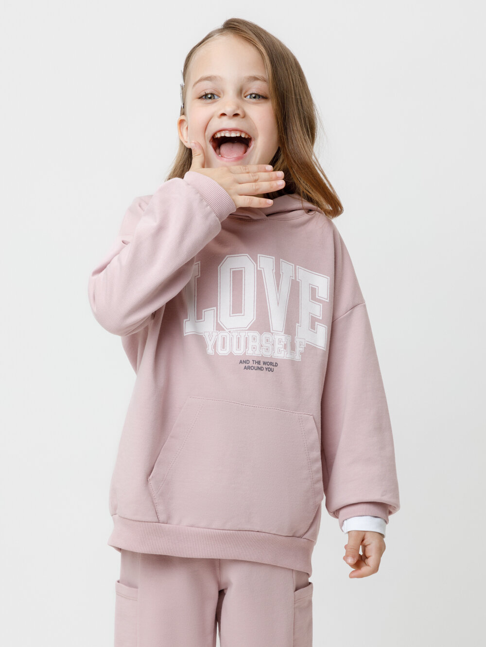 Худи КР 302676-1/розовый лед