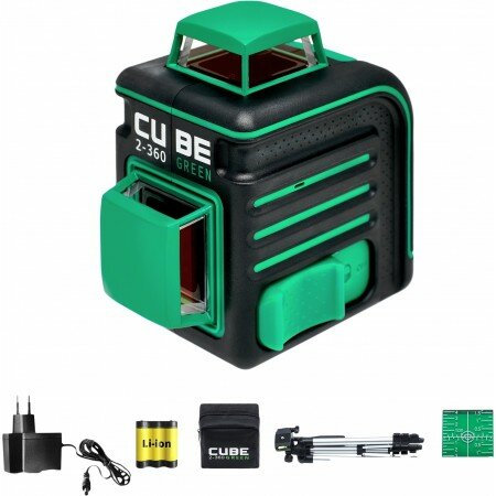 Лазерный нивелир ADA Instruments Cube 2-360 Green Professional Edition А00534