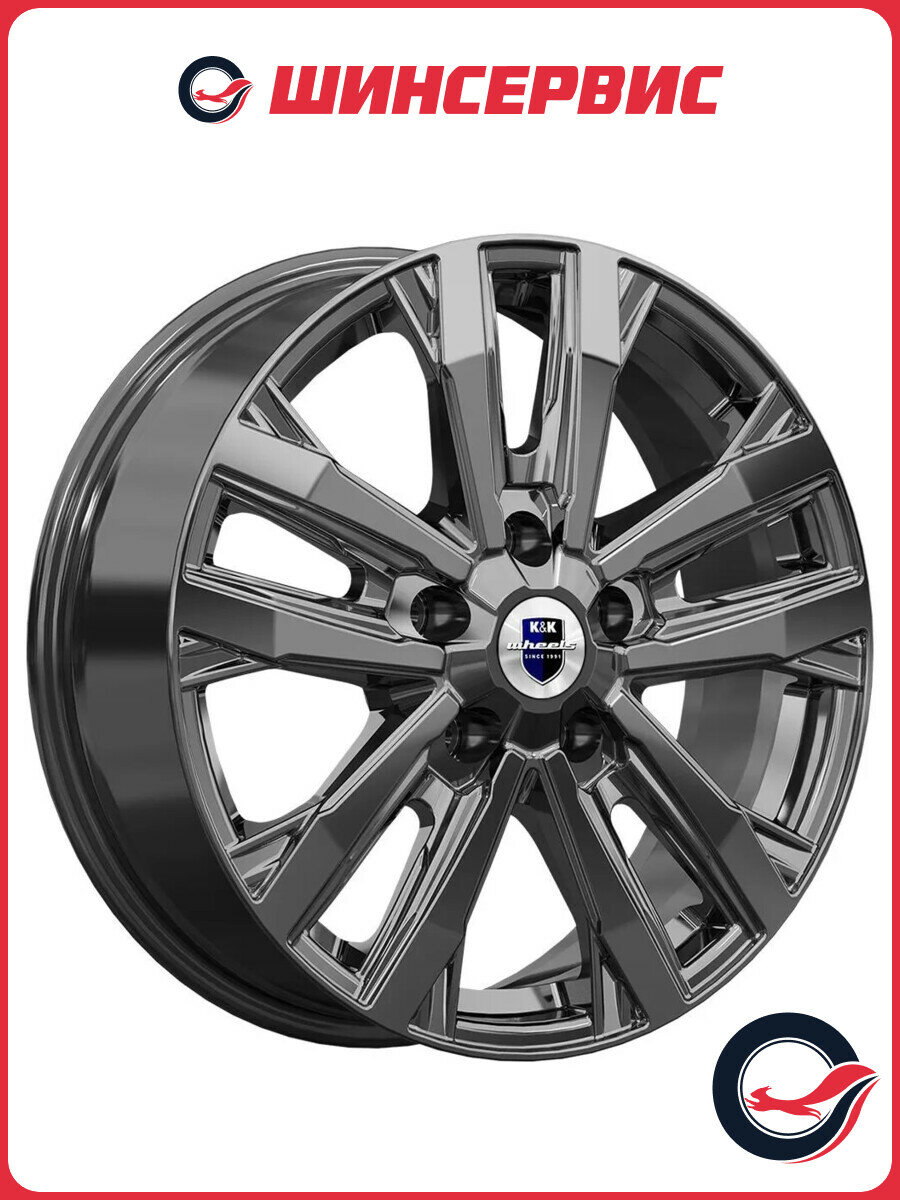 Литой колесный диск КиК Мичиган R18x8.0J 5x150 ET56 ЦО110.1 для автомобиля