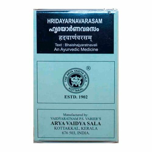Травяной сбор Хридаярнаварасам Коттаккал/ Hridayarnavarasam Kottakkal 100 табл