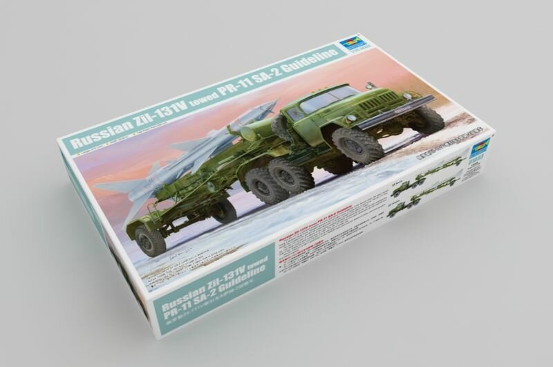 Trumpeter 1/35 01033 Российский Zil-131V Towed PR-11 SA-2 сборная модель