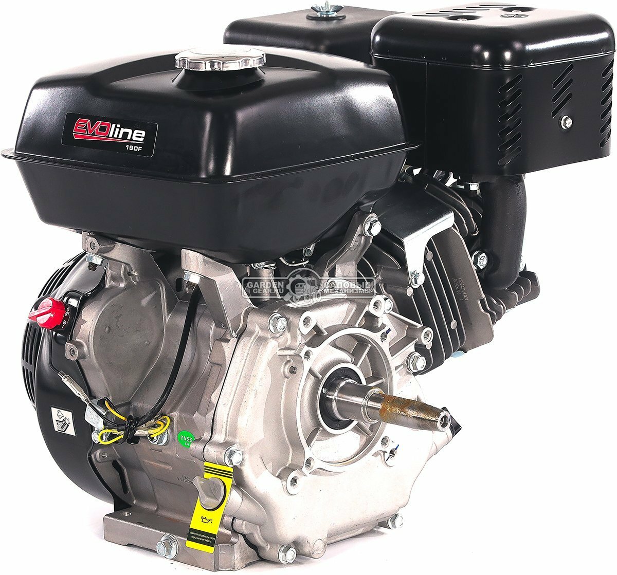 Двигатель бензиновый Evoline 190 FV (конус)