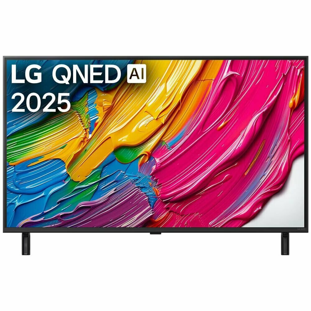 Телевизор LG 43QNED80A6A. ARUG, черный