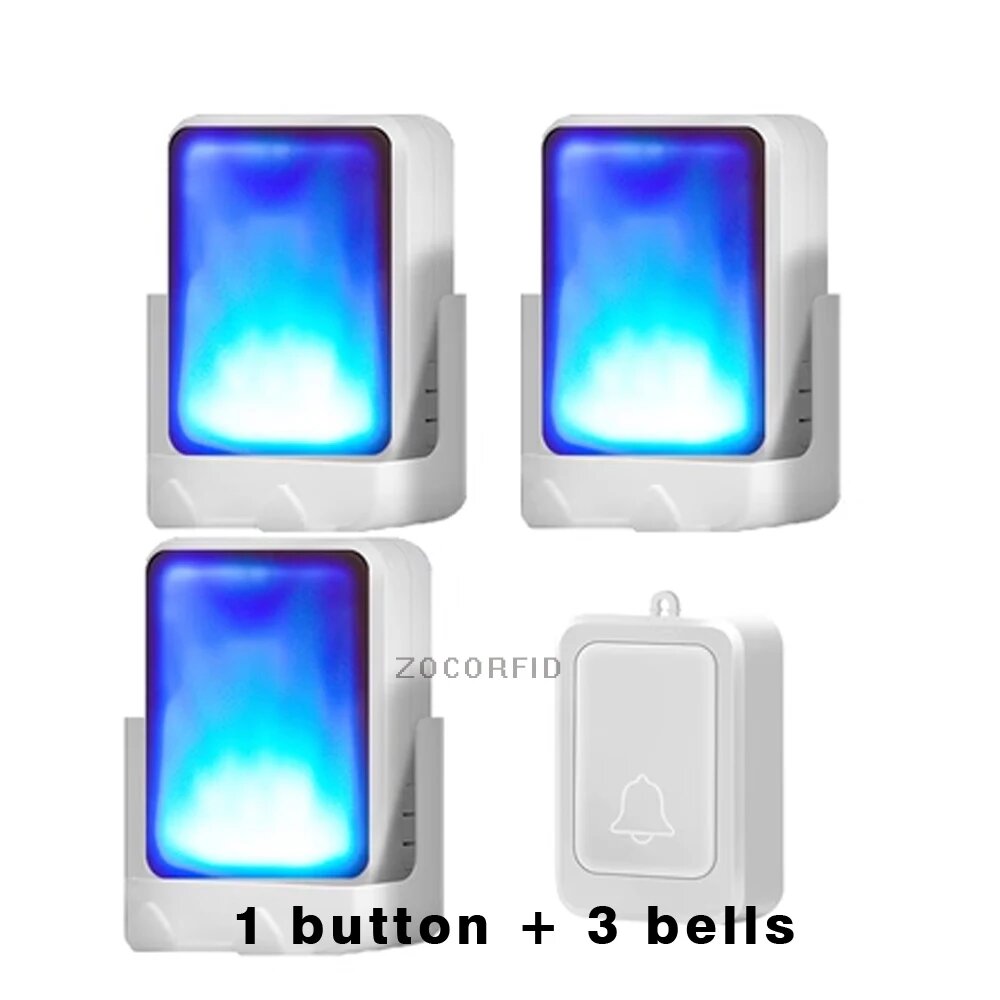 Беспроводной музыкальный дверной звонок ZOCORFID ТМТ-288, Group B