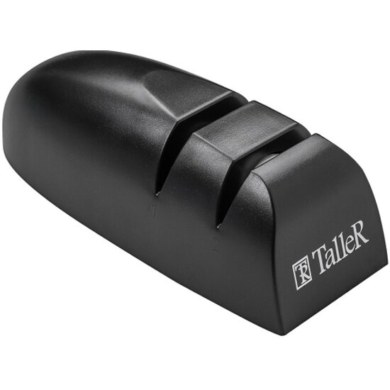 Точилка Taller "Хардинг" 13.1х5.1х4.5 см, 2 ступени заточки, черный (TR-62506)
