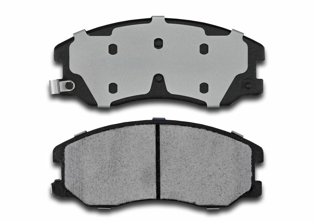 Тормозные колодки Gerat BPF283PG (передние) Low-metallic