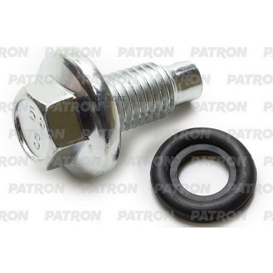 Пробка масляного поддона (M12X15X1,75) OPEL: Antara 2007-2015, Astra G/J 1998-2017, Insignia 2008-2017 \ RAVON: Gentra 2015-, R2 2016- \ SAAB 9-3 2002-2012 \ CADILLAC: ATS 200 PATRON P16-0098 | цена за 1 шт