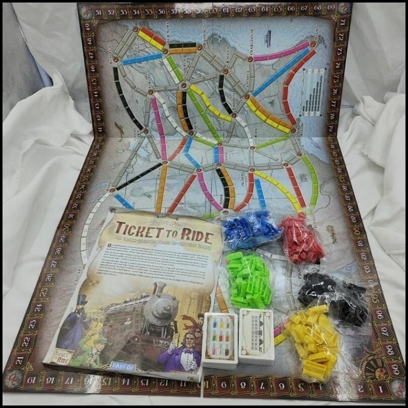 Настольная игра Ticket to Ride — фото 1