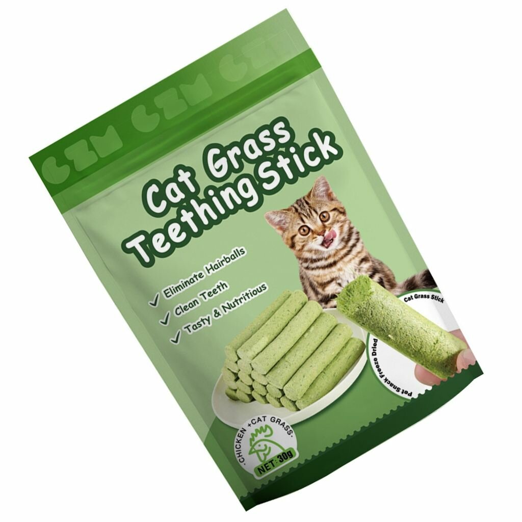 Зубная палочка из кошачьей травы