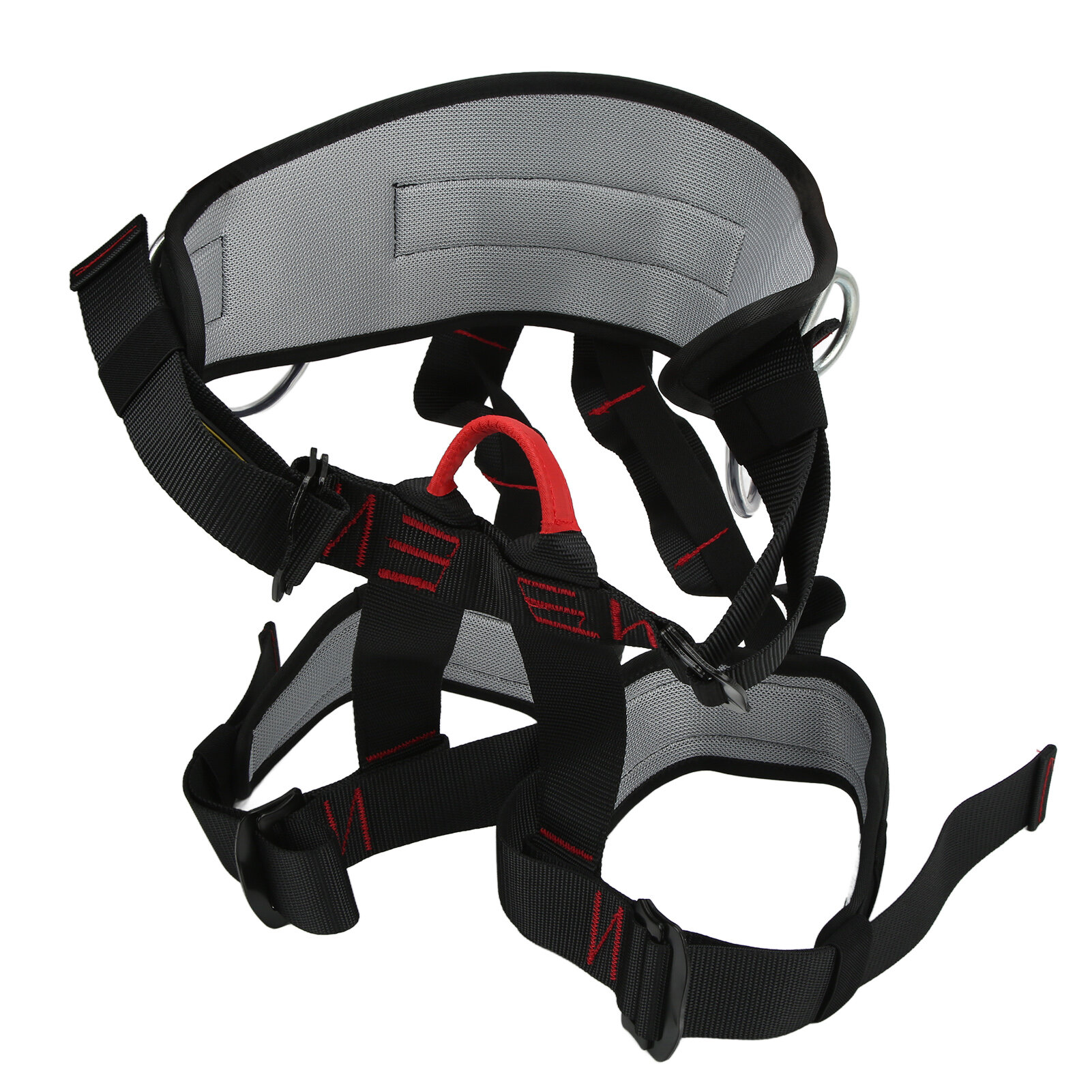 Страховочный пояс для скалолазания, поясная обвязка для работы на большой высоте, пояс для поддержки поясницы.