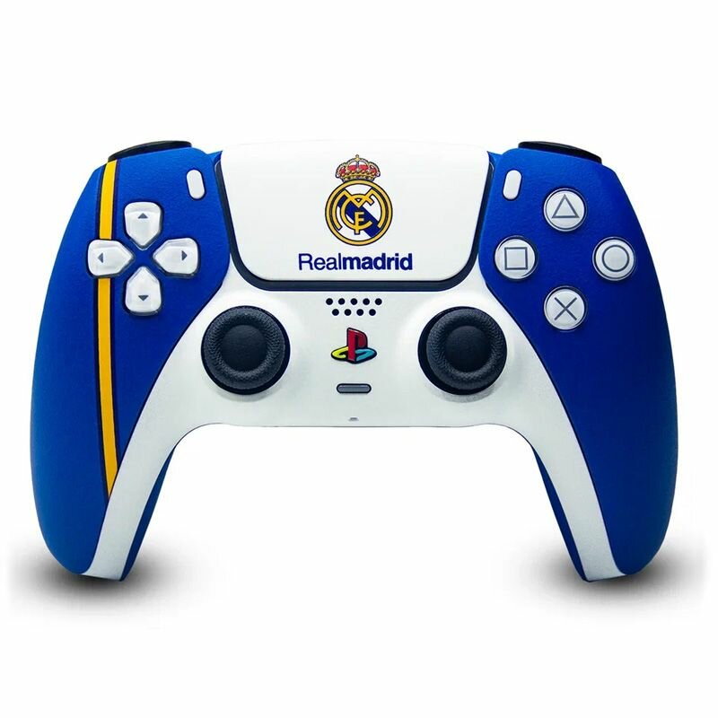 Кастомизированный беспроводной геймпад Sony DualSense GP (Реал Мадрид)