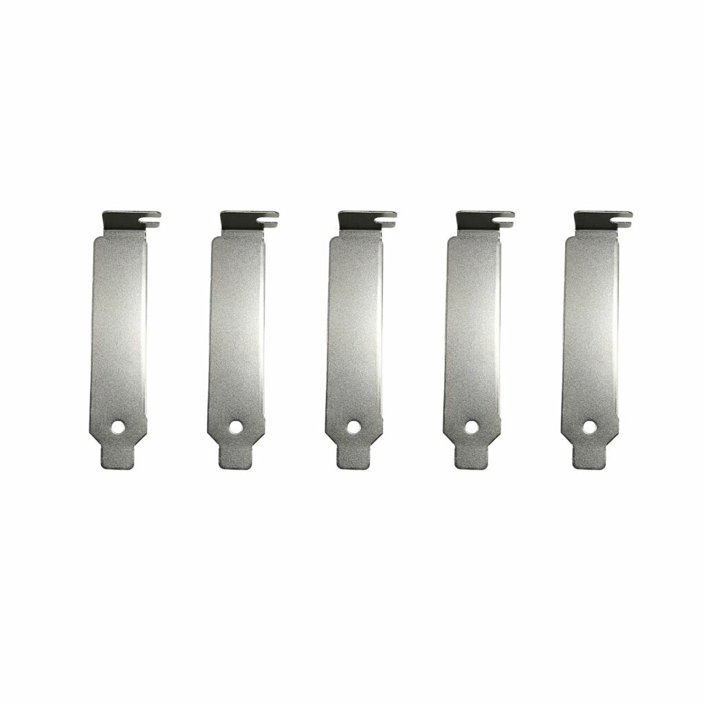 Компьютерные кабели, Мини ПК 1U/2U слот крышка 8cm корпуса PCI заглушка, 5 шт.