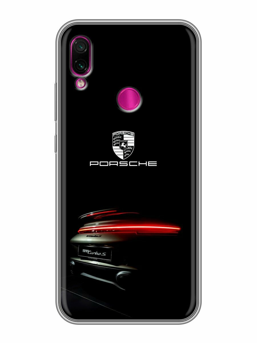 Чехол для Xiaomi RedMi Note 7 с принтом Порше Porsche (Сяоми Редми Ноут 7)