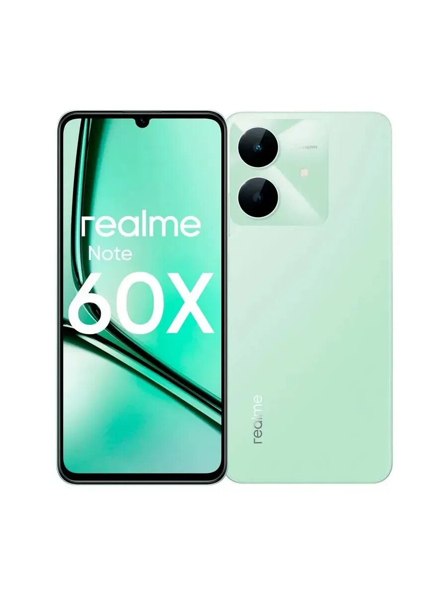 Смартфон Note 60x 4 Gb /128Gb, зеленый / Green