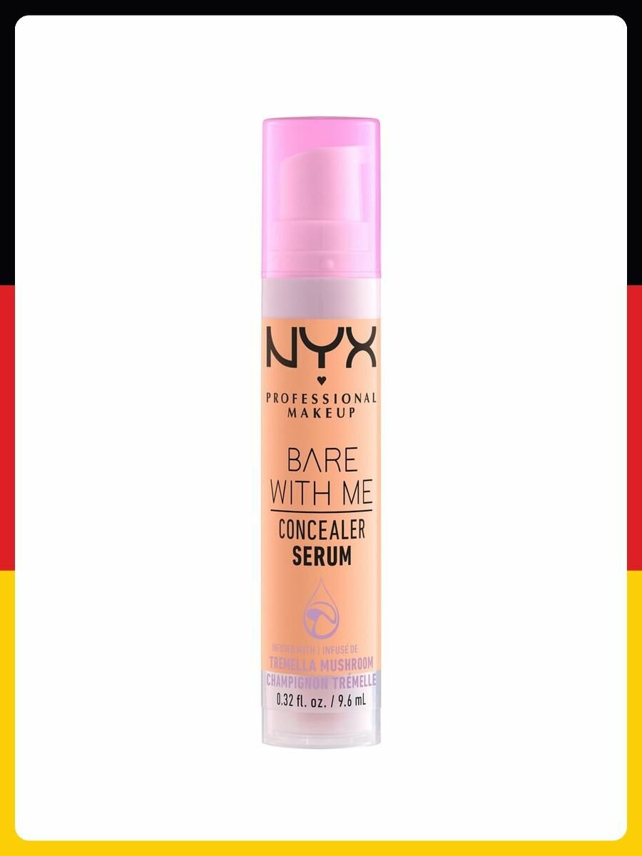 Консилер NYX Professional Makeup Bare With Me Concealer Serum 04 Beige, 9.6 мл