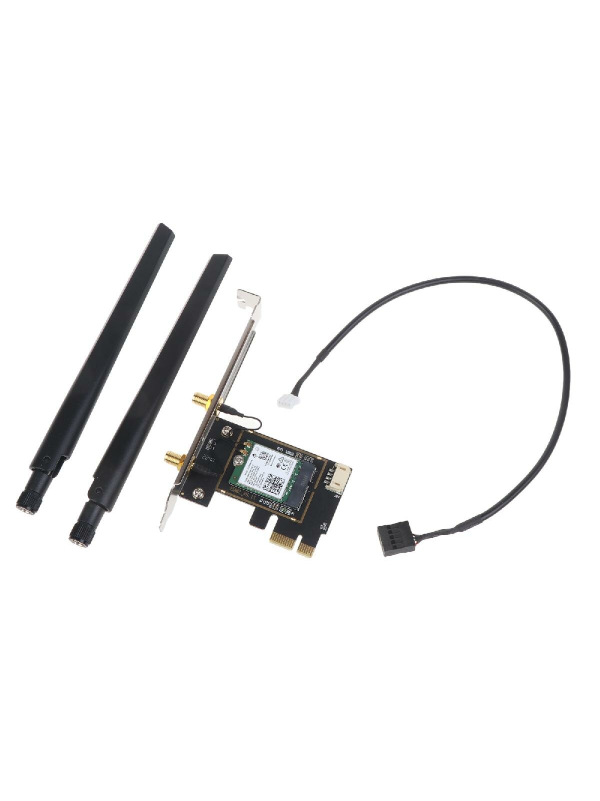 WiFi 6 Dual Band 3000Mbps Wireless Card For Intel AX200 M.2 BT-compatible 5.1 2.4G/5G 802.11ax AX200 Wi-fi Adapter