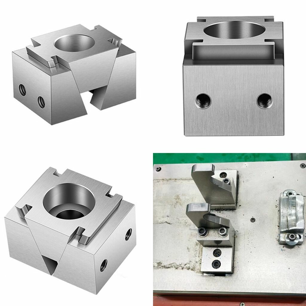Регулируемая зажимная колодка для быстрой установки и снятия