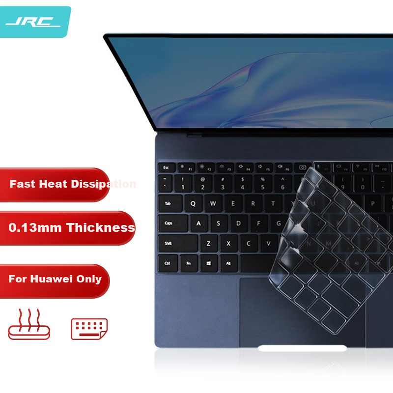 Jichuan Huawei MateBook X Keyboard Film 2021/2020 Model Laptop Keyboard Protector 13-inch TPU Ultra-thin Transparent Invisible Dustproof Film Waterproof Cover