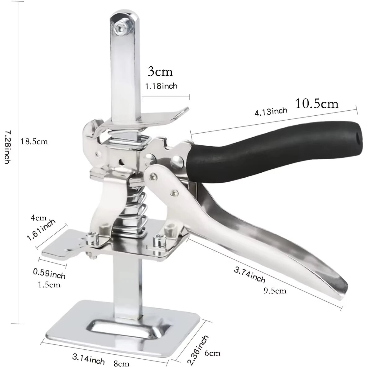 Новый ручной подъемный инструмент, экономичный рычаг, домкрат, дверная панель, гипсокартон, подъемная доска, подъемник, регулировка высоты плитки