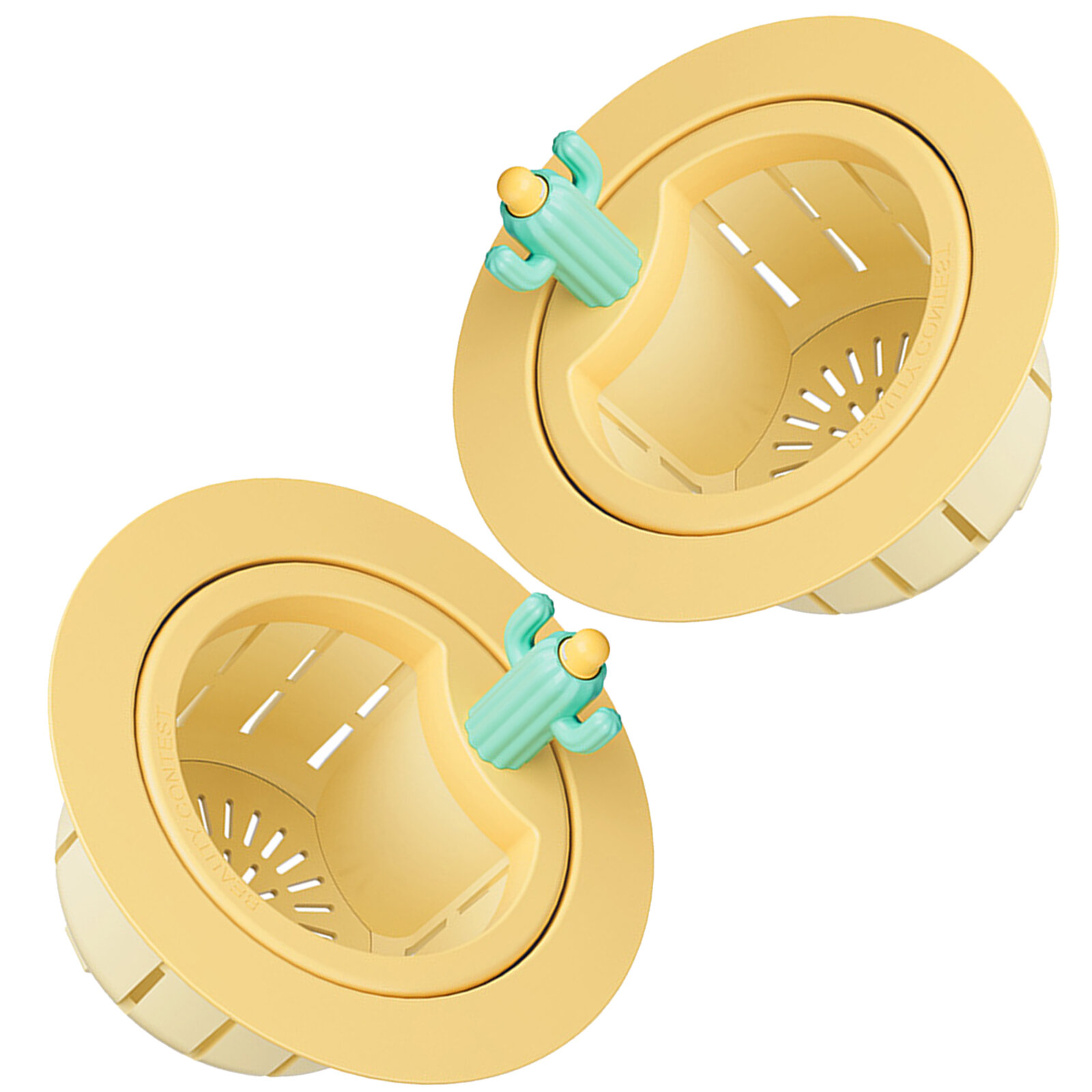 2шт Фильтр для отходов Сливная корзина Фильтр-улавливатель Аксессуар раковины